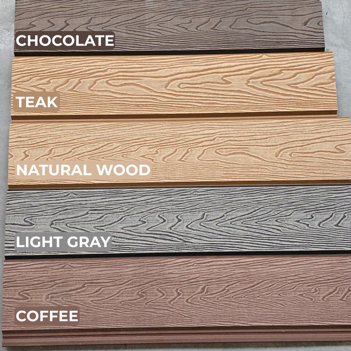 WPC 3D Embossed Wall Cladding Outdoor | Durable & Stylish Panels – Casa ...